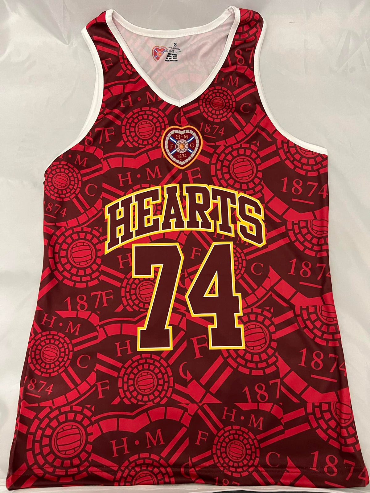 Hearts Basketball Vest – Hearts Direct