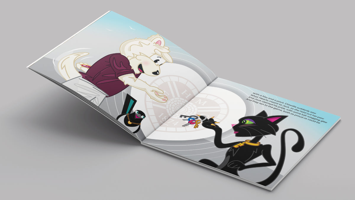 Jock the Jambo & the mystery of the missing keys Book – Hearts Direct