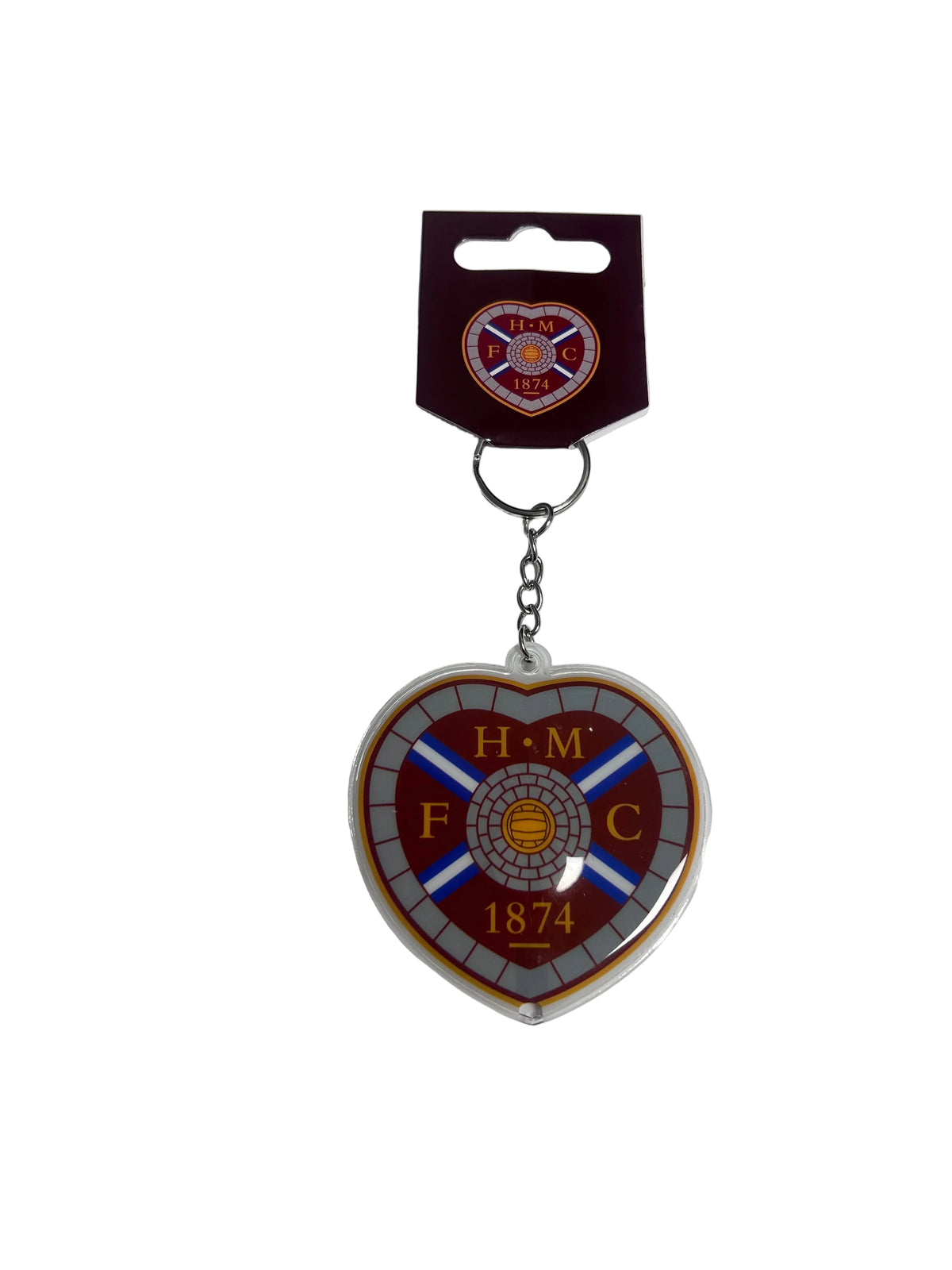Crest Torch Keyring – Hearts Direct