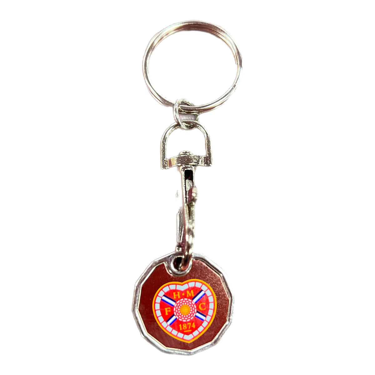 Trolley Token Keyring – Hearts Direct