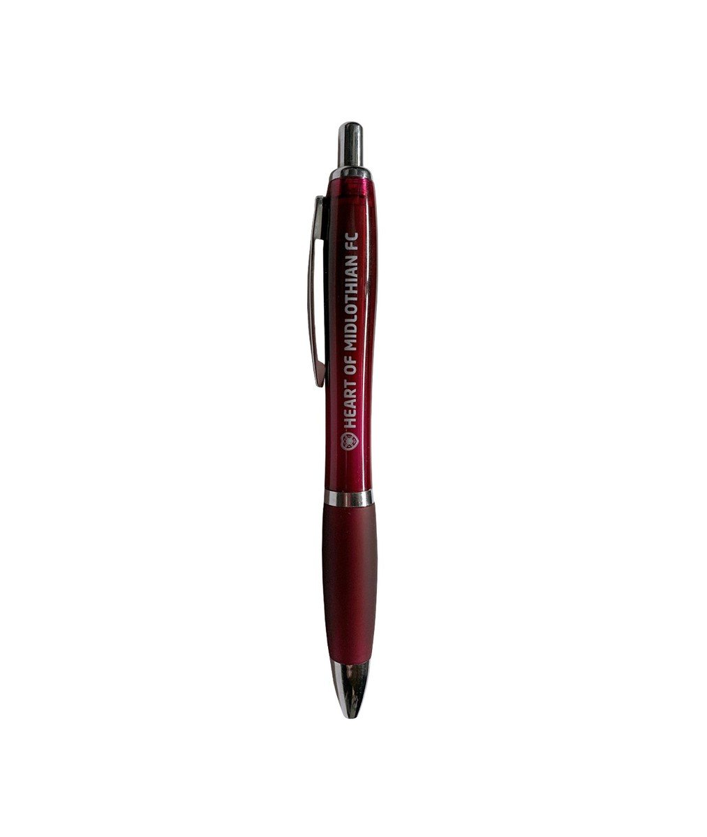 Curvy Maroon Pen – Hearts Direct